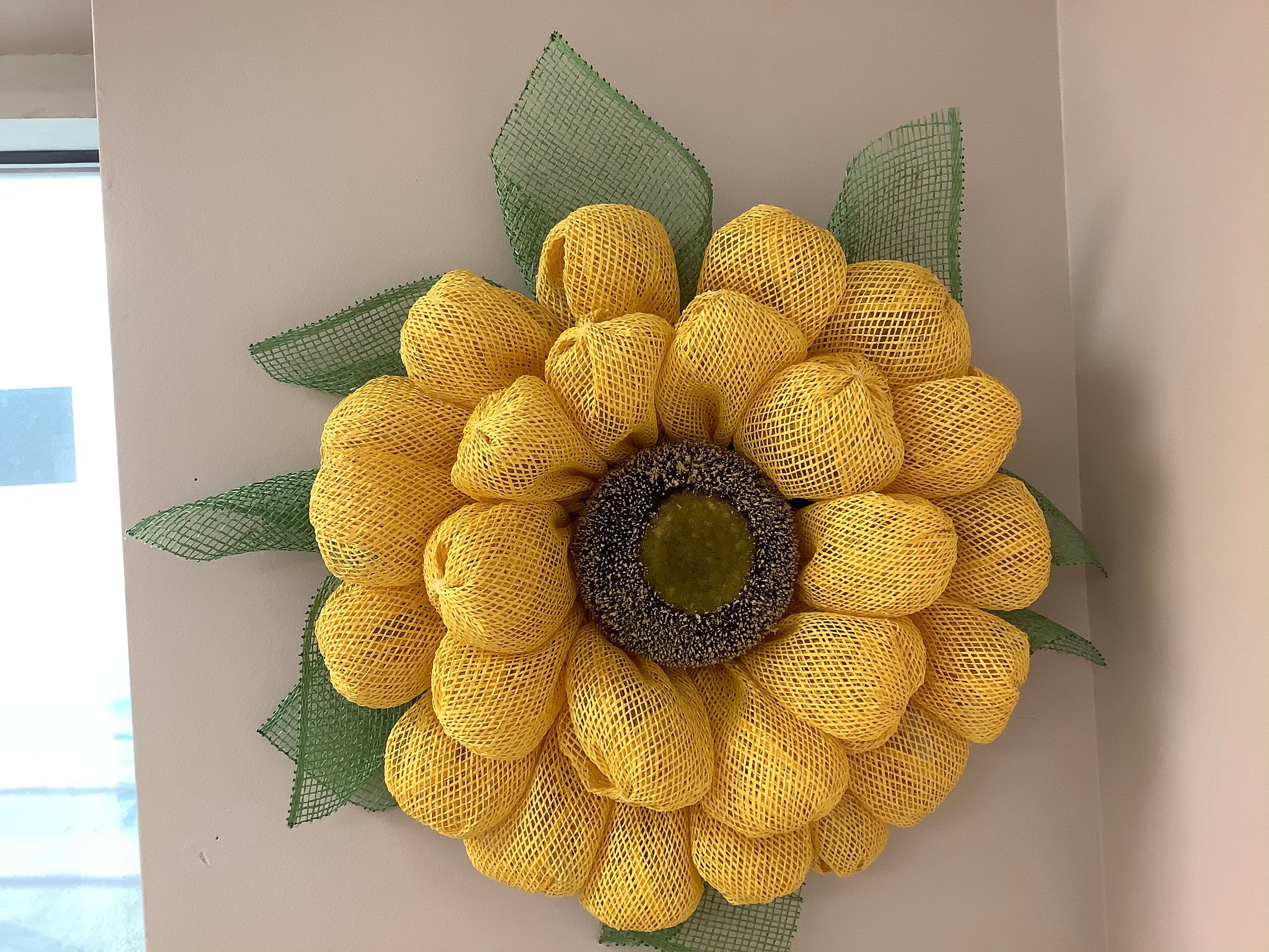 Black Eyed Susan Sunflower-Sunflower Wreath-Spring Summer Flower-Garde ...